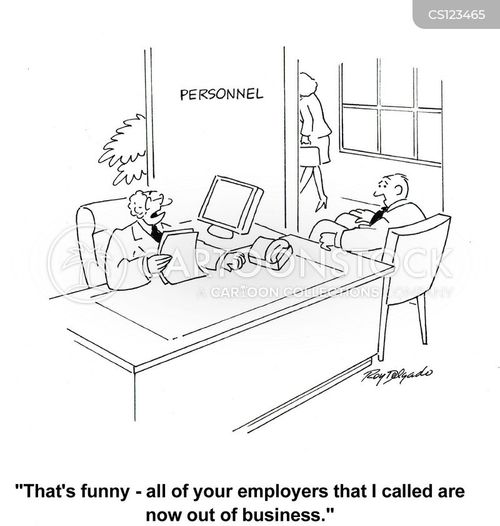 Employment Histories Cartoons and Comics - funny pictures from CartoonStock