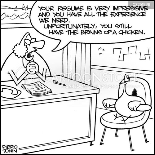 Chicken On The Job Cartoons and Comics - funny pictures from CartoonStock