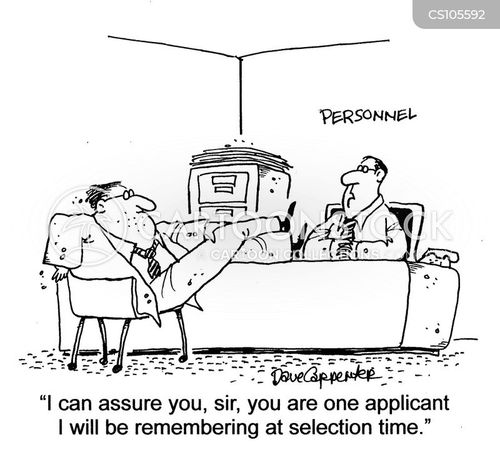 Job Histories Cartoons and Comics - funny pictures from CartoonStock