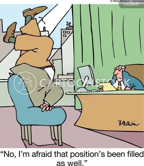 Position Title Cartoons and Comics - funny pictures from CartoonStock