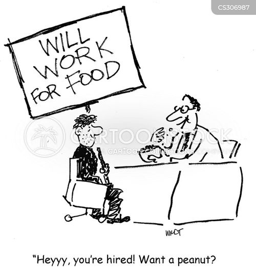Working For Peanuts Cartoons and Comics - funny pictures from CartoonStock
