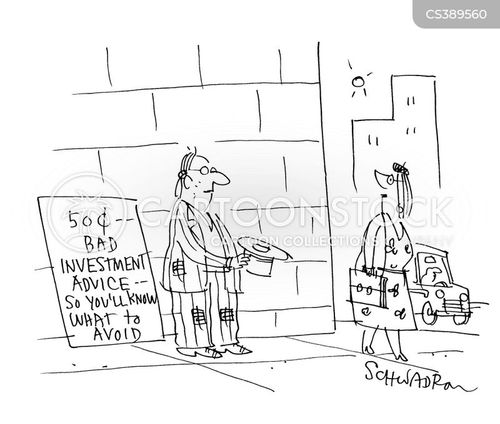 Bad Financial Advice Cartoons and Comics - funny pictures from CartoonStock