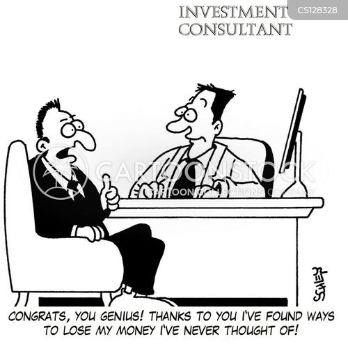 Investment Advisor Cartoons and Comics - funny pictures from CartoonStock