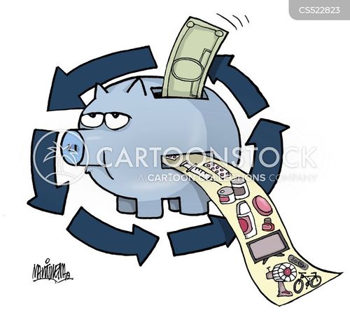 Family Budget Cartoons and Comics - funny pictures from CartoonStock