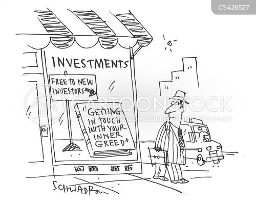 Into Greed Cartoons and Comics - funny pictures from CartoonStock