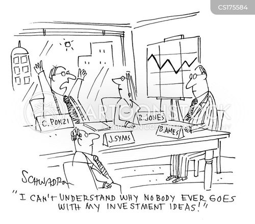 Ponzi Scheme Cartoons and Comics - funny pictures from CartoonStock