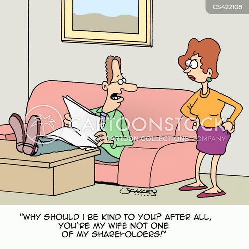 Shareholding Cartoons and Comics - funny pictures from CartoonStock