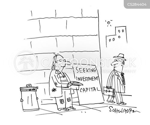 Investment Capital Cartoons and Comics - funny pictures from CartoonStock