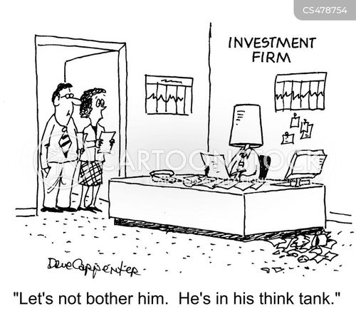 Think Thank Cartoons and Comics - funny pictures from CartoonStock