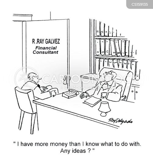 Rich Investors Cartoons and Comics - funny pictures from CartoonStock