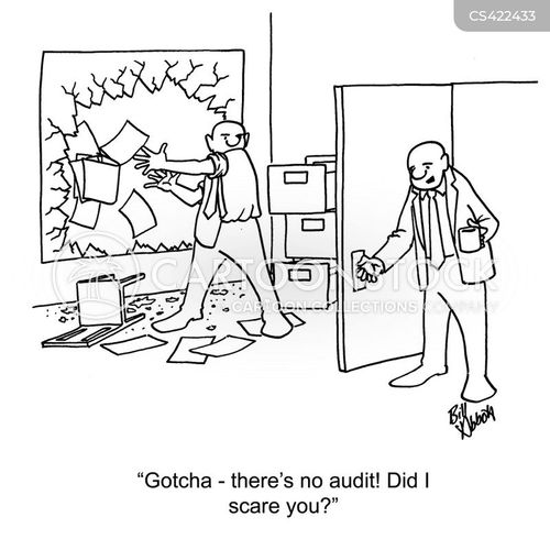 Inland Revenue Audit Cartoons and Comics - funny pictures from CartoonStock