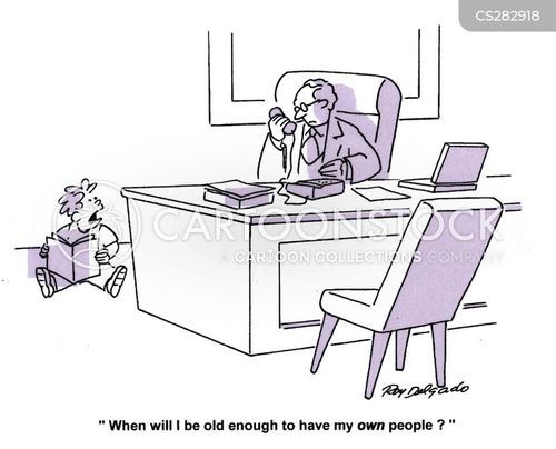 Old Enough Cartoons and Comics - funny pictures from CartoonStock