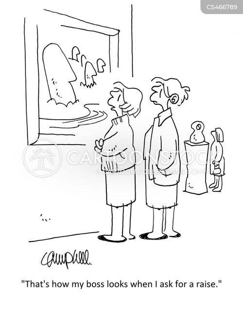 Wage Raise Cartoons and Comics - funny pictures from CartoonStock