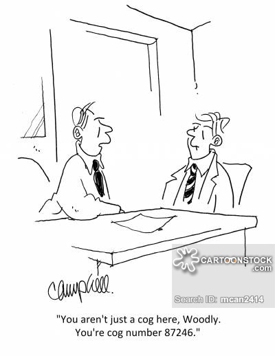 Cog In The Wheel Cartoons and Comics - funny pictures from CartoonStock