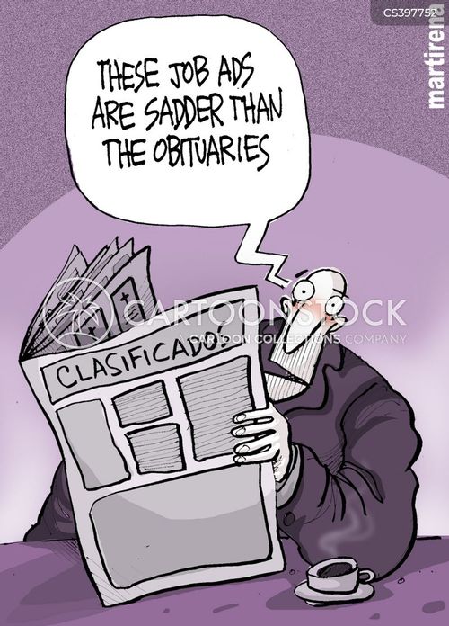 Job Ad Cartoons and Comics - funny pictures from CartoonStock