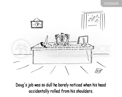 Dull Job Cartoons and Comics - funny pictures from CartoonStock