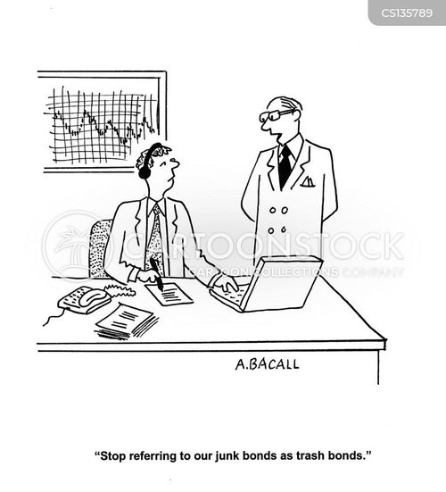 Junk Bonds Cartoons and Comics - funny pictures from CartoonStock