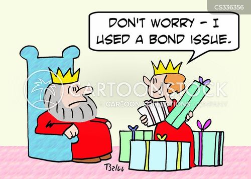 Bond Issues Cartoons and Comics - funny pictures from CartoonStock