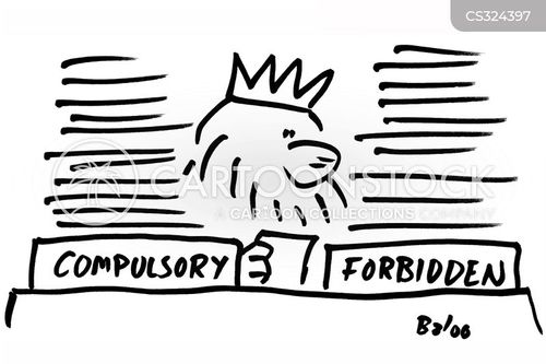 Compulsory Cartoons and Comics - funny pictures from CartoonStock