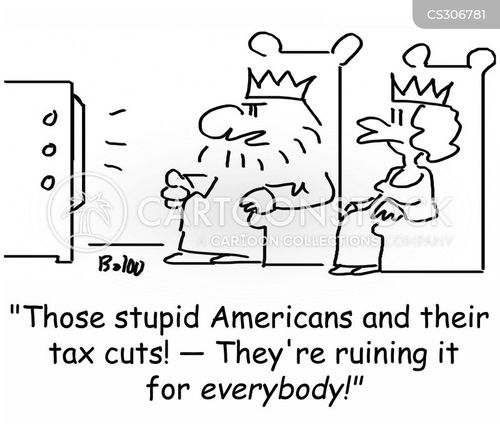 Cutting Tax Cartoons and Comics - funny pictures from CartoonStock