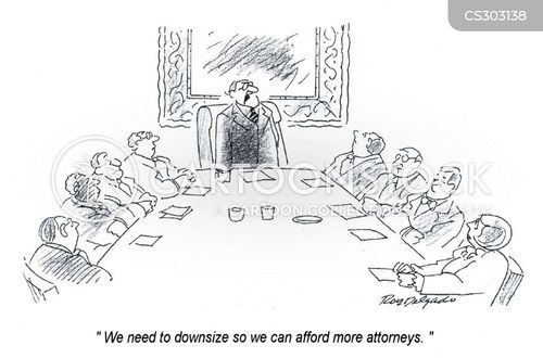 Rightsizing Cartoons and Comics - funny pictures from CartoonStock