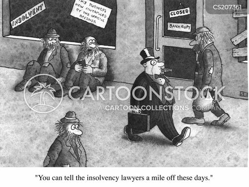 Insolvency Cartoons and Comics - funny pictures from CartoonStock