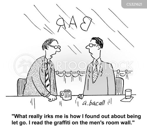 Being Let Go Cartoons and Comics - funny pictures from CartoonStock