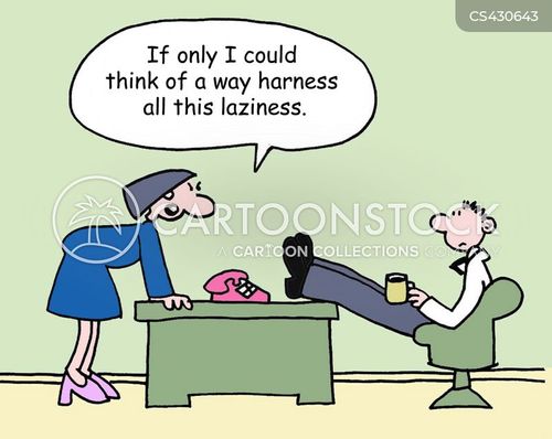 Lazies Cartoons and Comics - funny pictures from CartoonStock