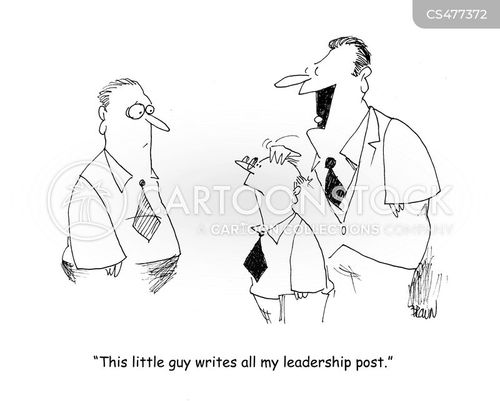 Leadershipskill Cartoons and Comics - funny pictures from CartoonStock