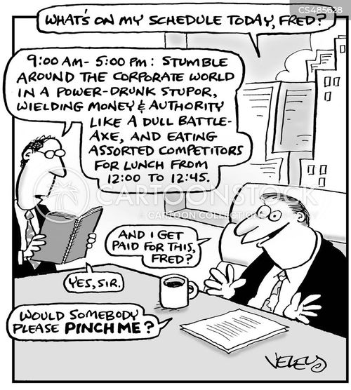 Ruthless Ambition Cartoons and Comics - funny pictures from CartoonStock