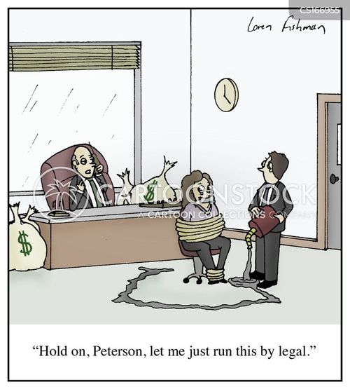 Embezzlement Cartoons and Comics - funny pictures from CartoonStock