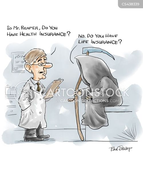 Life Insurance Cartoons and Comics - funny pictures from CartoonStock