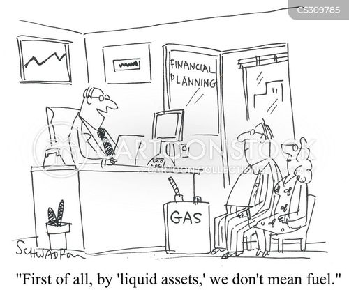 Liquid Assets Cartoons and Comics - funny pictures from CartoonStock
