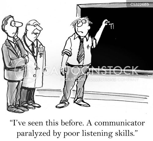 Listening Skills Cartoons and Comics - funny pictures from CartoonStock