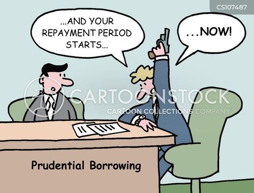 Paying Back Cartoons and Comics - funny pictures from CartoonStock