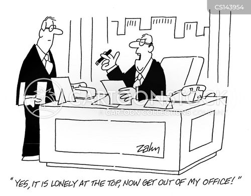 Tough At The Top Cartoons and Comics - funny pictures from CartoonStock