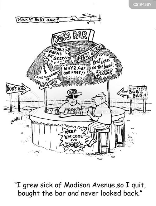Beach Bar Cartoons and Comics - funny pictures from CartoonStock
