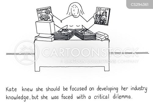 Celebrity Magazine Cartoons and Comics - funny pictures from CartoonStock