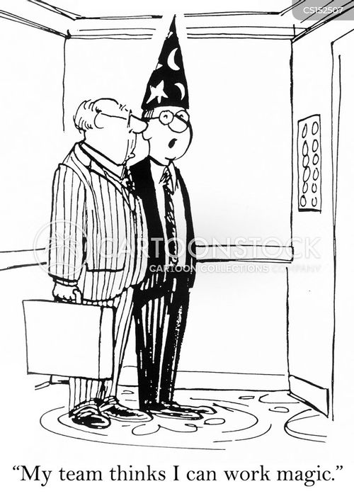 Financial Wizard Cartoons and Comics - funny pictures from CartoonStock