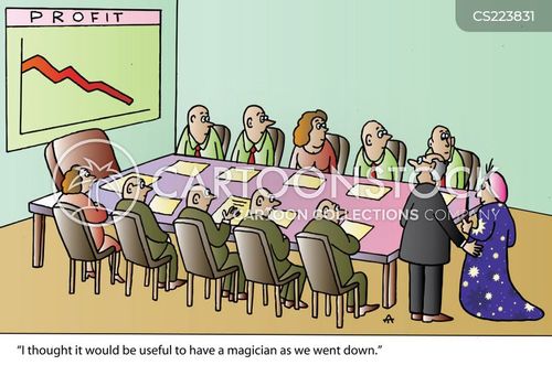 Financial Magician Cartoons and Comics - funny pictures from CartoonStock