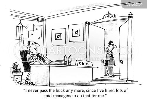 Mid-manager Cartoons and Comics - funny pictures from CartoonStock