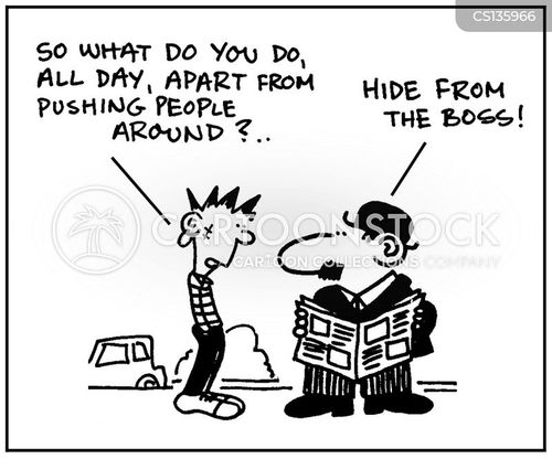 Avoidance Behaviors Cartoons and Comics - funny pictures from CartoonStock