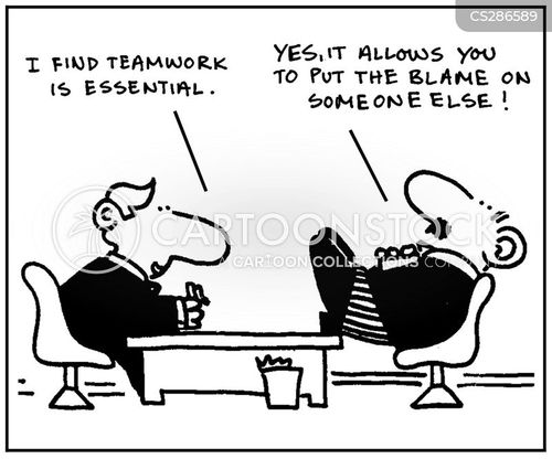 Effective Teamwork Cartoons and Comics - funny pictures from CartoonStock