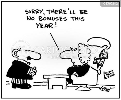 Management Pay Cartoons and Comics - funny pictures from CartoonStock