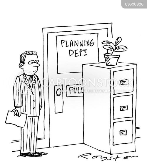 Planning Department Cartoons and Comics - funny pictures from CartoonStock
