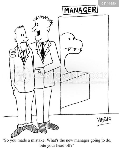 Dreadful Manager Cartoons and Comics - funny pictures from CartoonStock