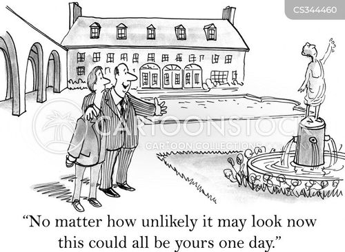 Mansion Cartoons and Comics - funny pictures from CartoonStock