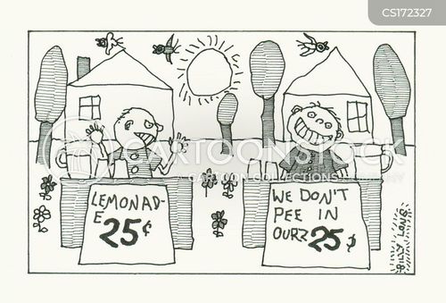 Lemonade Stores Cartoons and Comics - funny pictures from CartoonStock