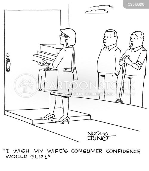 Compulsive Spending Cartoons and Comics - funny pictures from CartoonStock