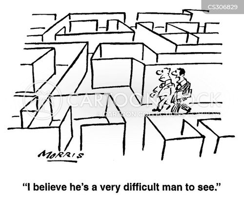 Political Maze Cartoons and Comics - funny pictures from CartoonStock